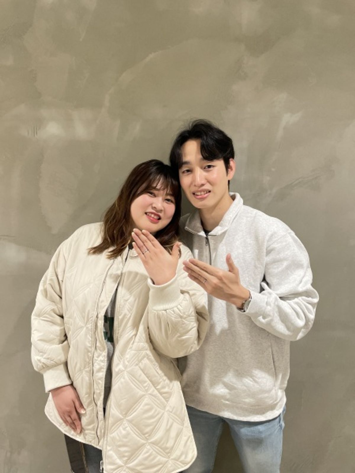 Y.N様＆K.S様【BIJOUPIKO(ビジュピコ)】【なんばパークス店】本当に感謝し…｜ 結婚指輪・婚約指輪の口コミならRingraph