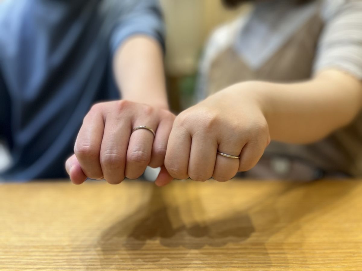 O.S様＆O.A様【BIJOUPIKO(ビジュピコ)】【なんばパークス店】担当の方の対…｜ 結婚指輪・婚約指輪の口コミならRingraph