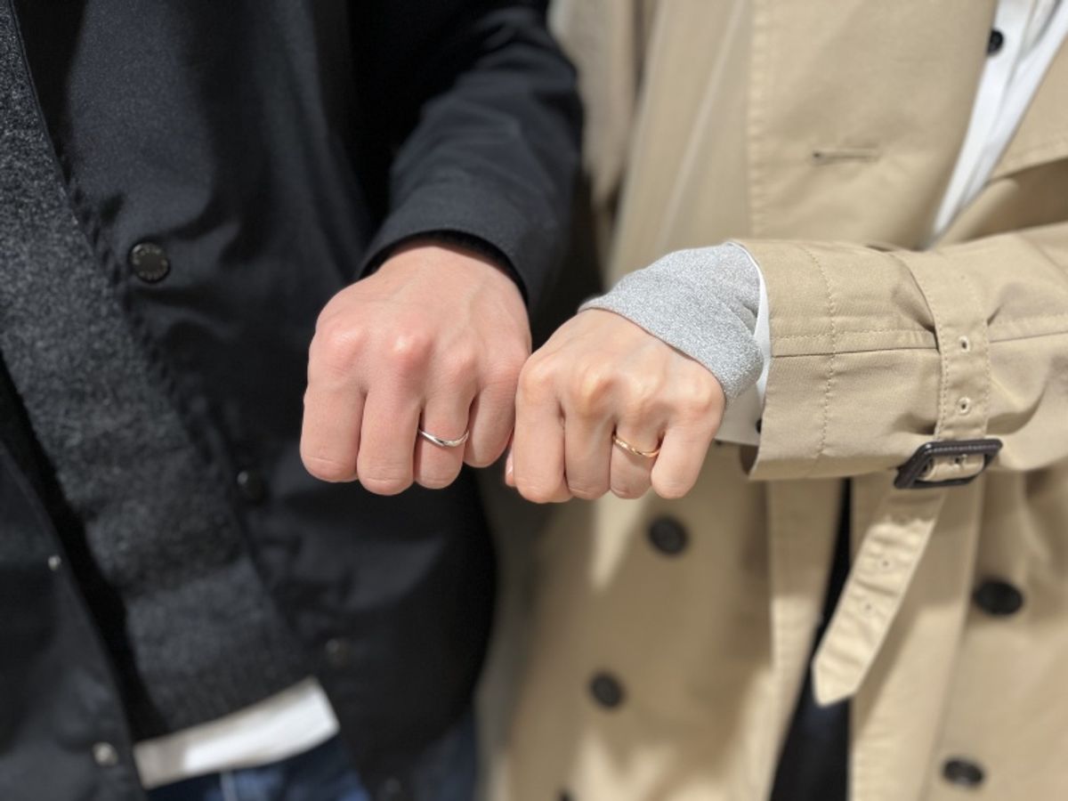 S.M様＆M.T様【BIJOUPIKO(ビジュピコ)】【なんばパークス店】沢山のデザイ…｜ 結婚指輪・婚約指輪の口コミならRingraph