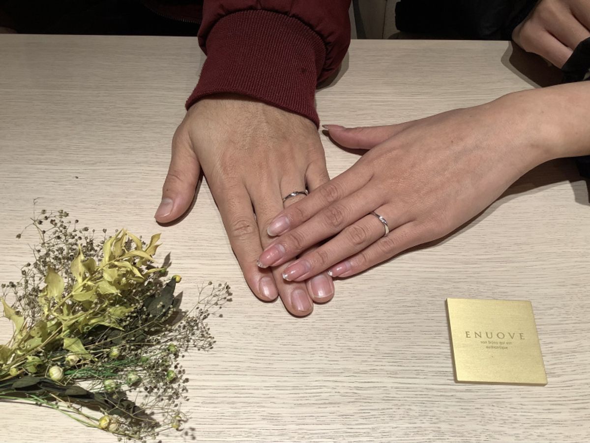 H様＆A様【BIJOUPIKO(ビジュピコ)】【宮崎店】楽しかったです｜ 結婚指輪・婚約指輪の口コミならRingraph
