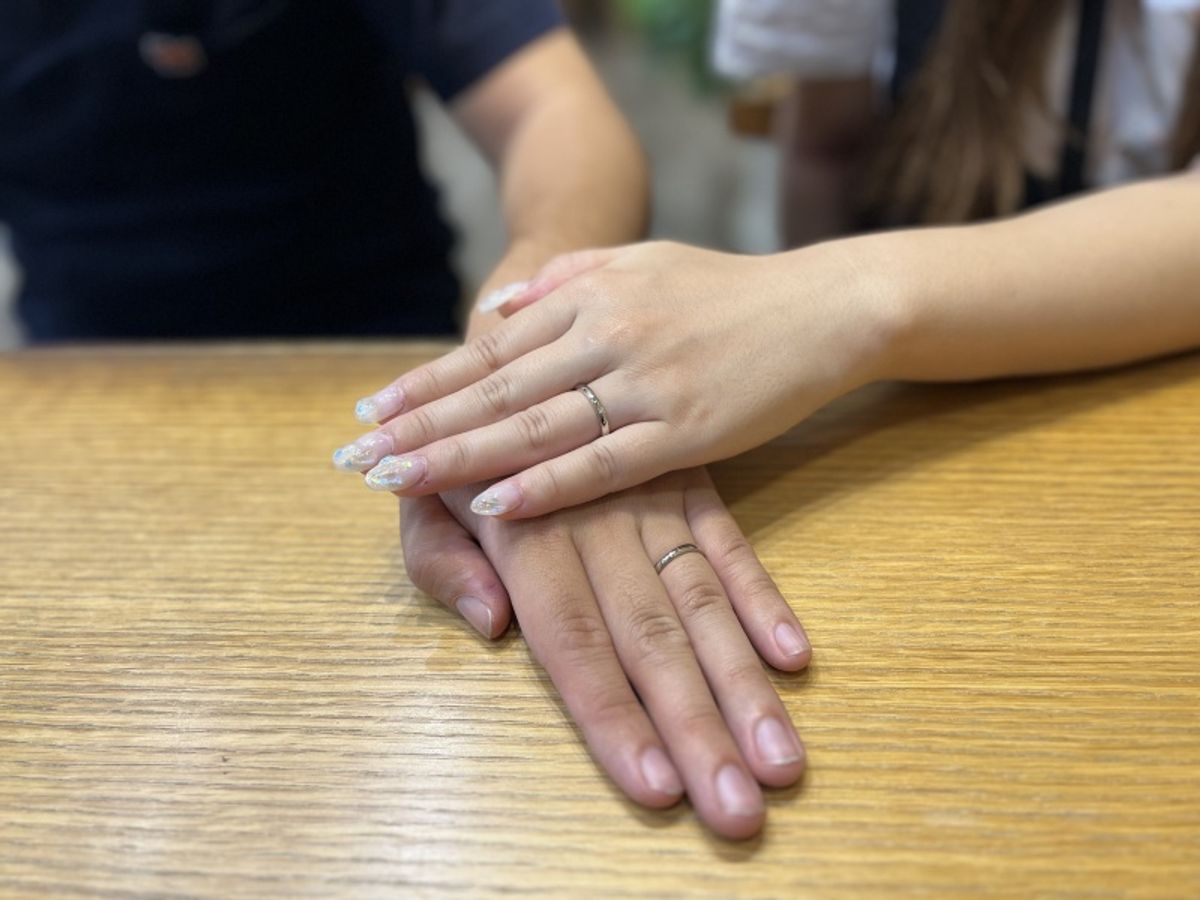 T.K様＆T.R様【BIJOUPIKO(ビジュピコ)】【なんばパークス店】選んでいて楽…｜ 結婚指輪・婚約指輪の口コミならRingraph