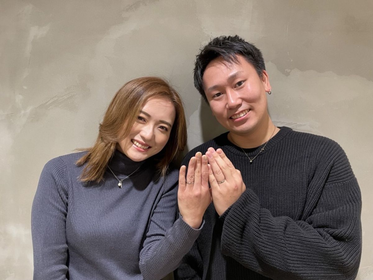 T.K様＆N.K様【BIJOUPIKO(ビジュピコ)】【なんばパークス店】スタッフさん…｜ 結婚指輪・婚約指輪の口コミならRingraph