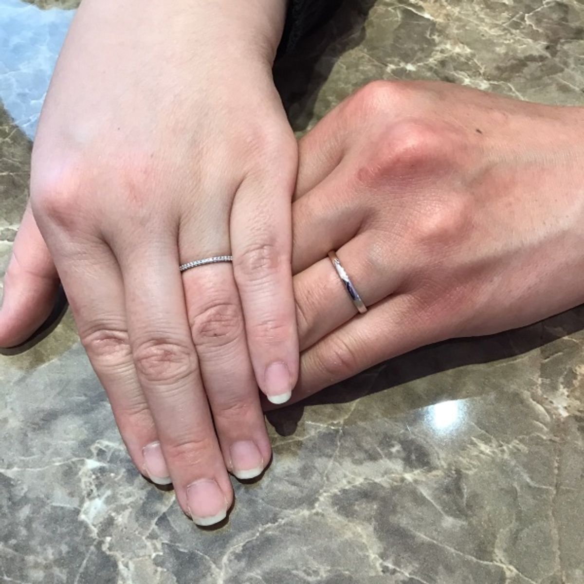 【G様&M様】【長野店】出会えてとても嬉しいですBIJOUPIKO(ビジュピコ)｜Ringraph(リングラフ)