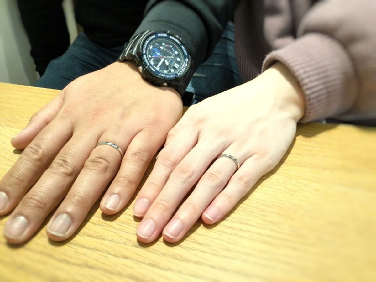 S様・K様【BIJOUPIKO(ビジュピコ)】【高知店】素敵な指輪｜ 結婚指輪・婚約指輪の口コミならRingraph