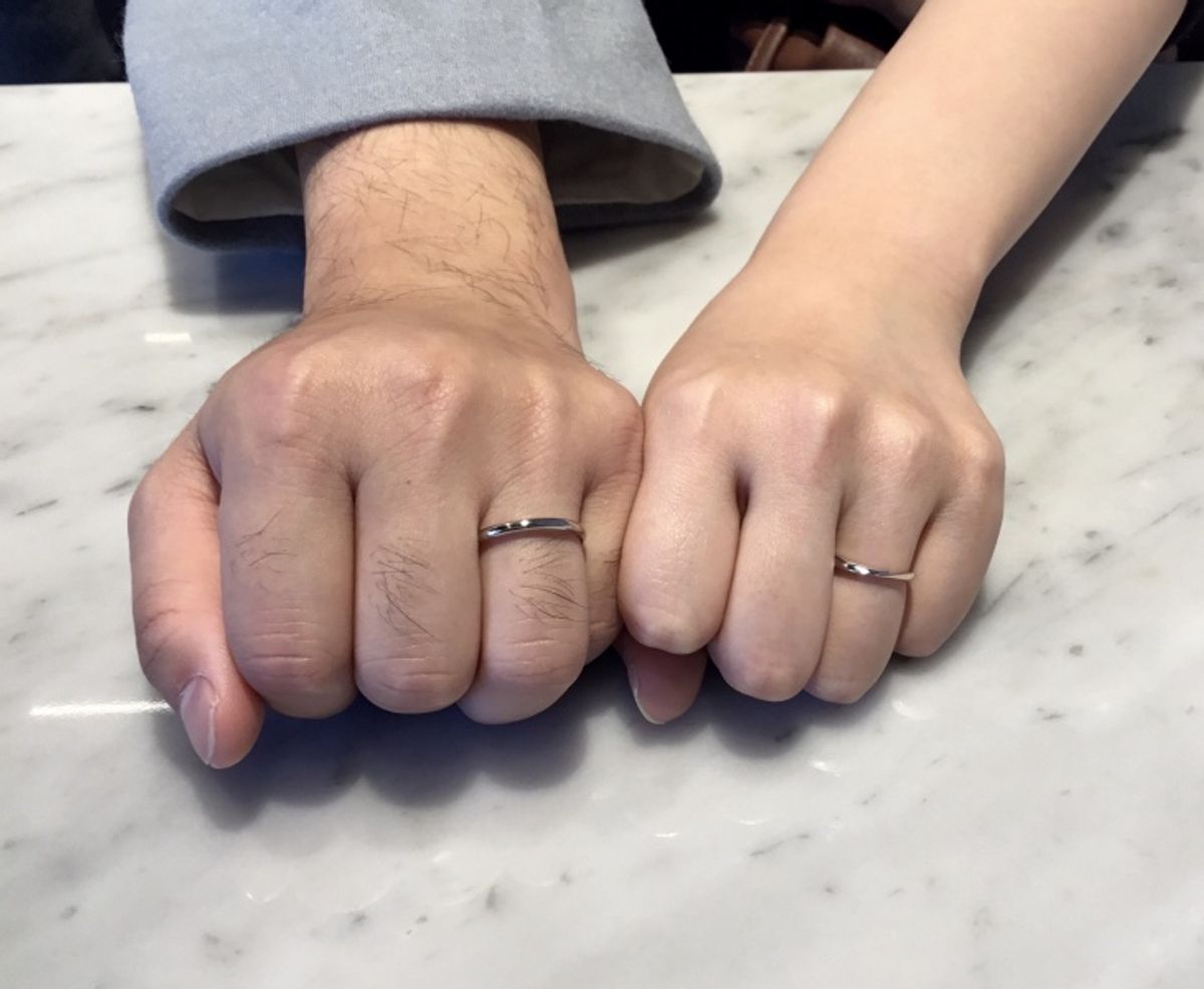 K様♡S様【BIJOUPIKO(ビジュピコ)】【松本店】一生大切にします‼︎｜ 結婚指輪・婚約指輪の口コミならRingraph