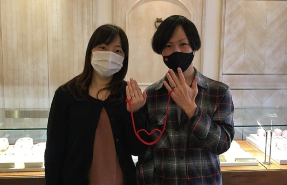 【S様＆M様】【福岡店】すごく気に入りました。BIJOUPIKO(ビジュピコ)｜Ringraph(リングラフ)