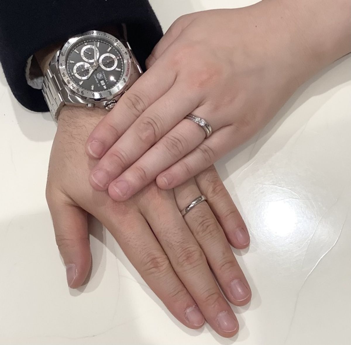 T様&S様【BIJOUPIKO(ビジュピコ)】【金沢店】本当にありがとうござい…｜ 結婚指輪・婚約指輪の口コミならRingraph