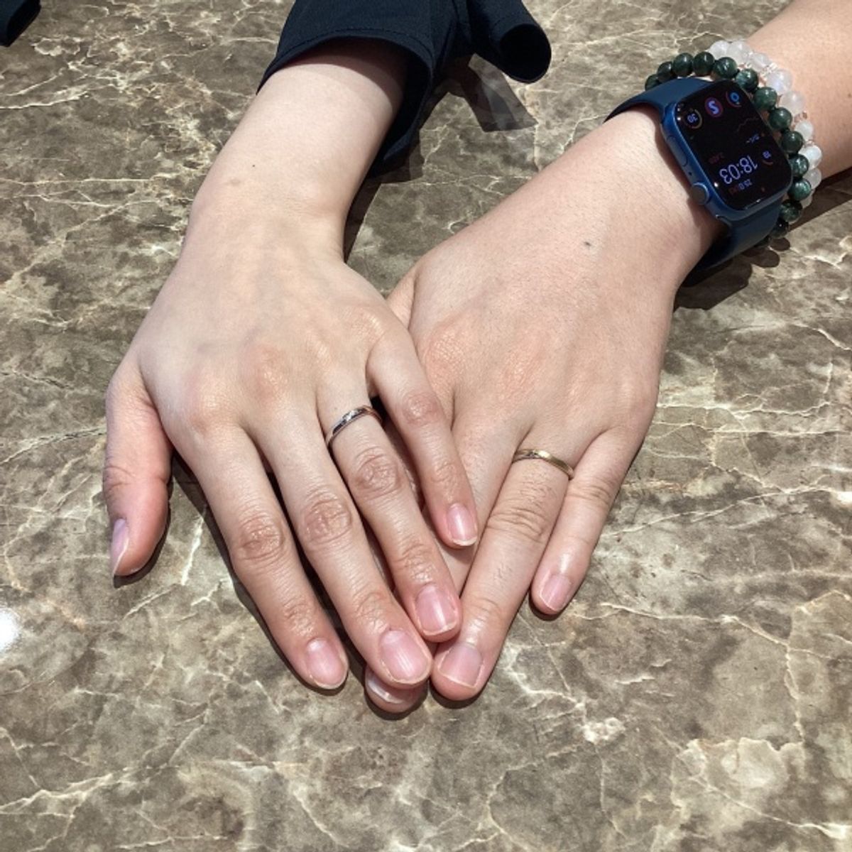 M.H様＆M.S様【BIJOUPIKO(ビジュピコ)】【長野店】一生大切にします!!｜ 結婚指輪・婚約指輪の口コミならRingraph