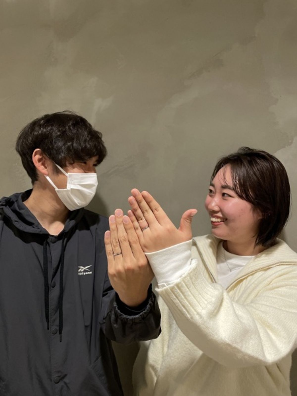 Y.I様＆M.K様【BIJOUPIKO(ビジュピコ)】【なんばパークス店】デザインが気…｜ 結婚指輪・婚約指輪の口コミならRingraph