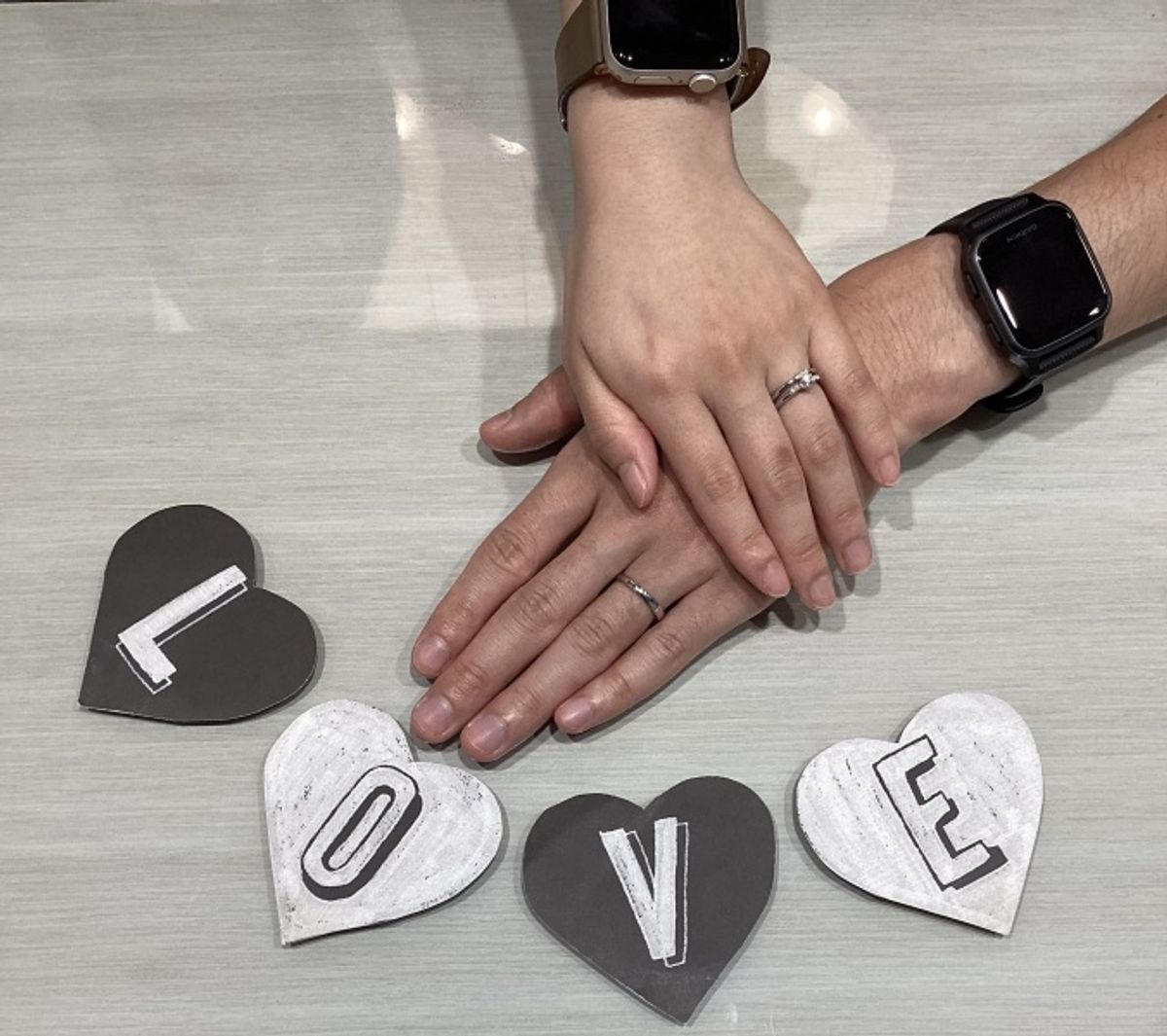 T様♡J様【BIJOUPIKO(ビジュピコ)】【長崎店】気に入りました｜ 結婚指輪・婚約指輪の口コミならRingraph