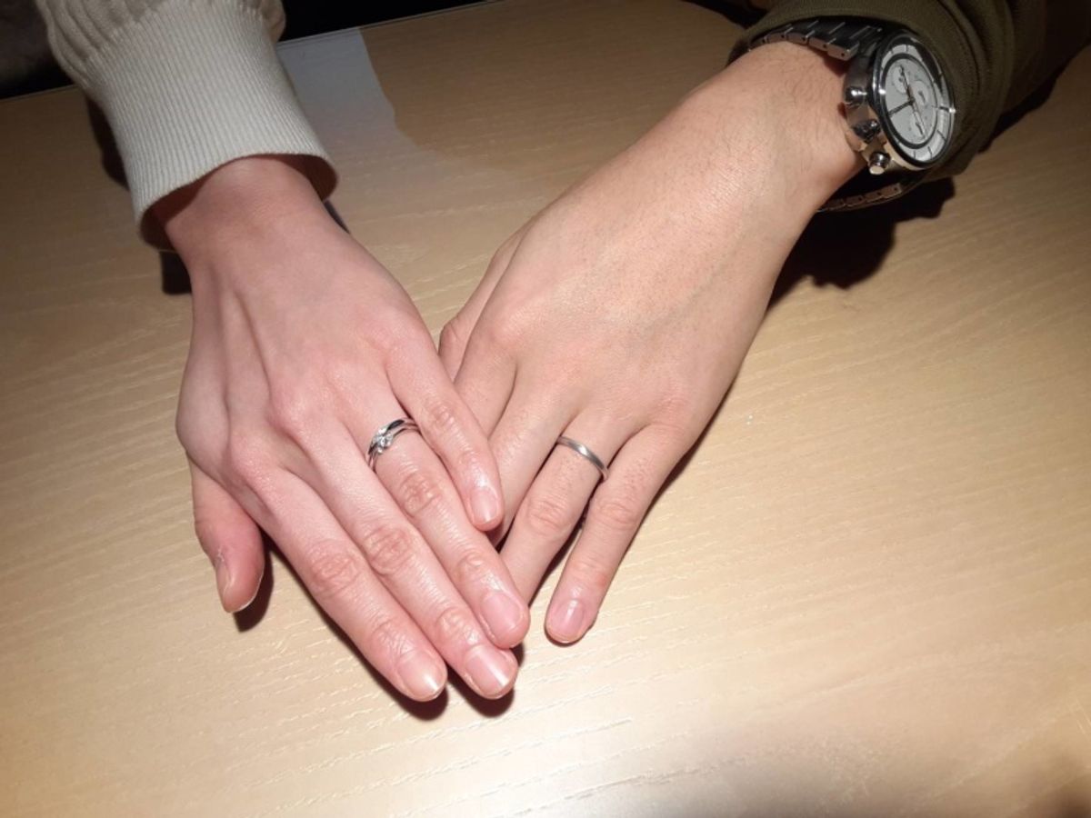 【H様＆A様】【神戸店】選ぶ時間も楽しかったです！BIJOUPIKO(ビジュピコ)｜Ringraph(リングラフ)