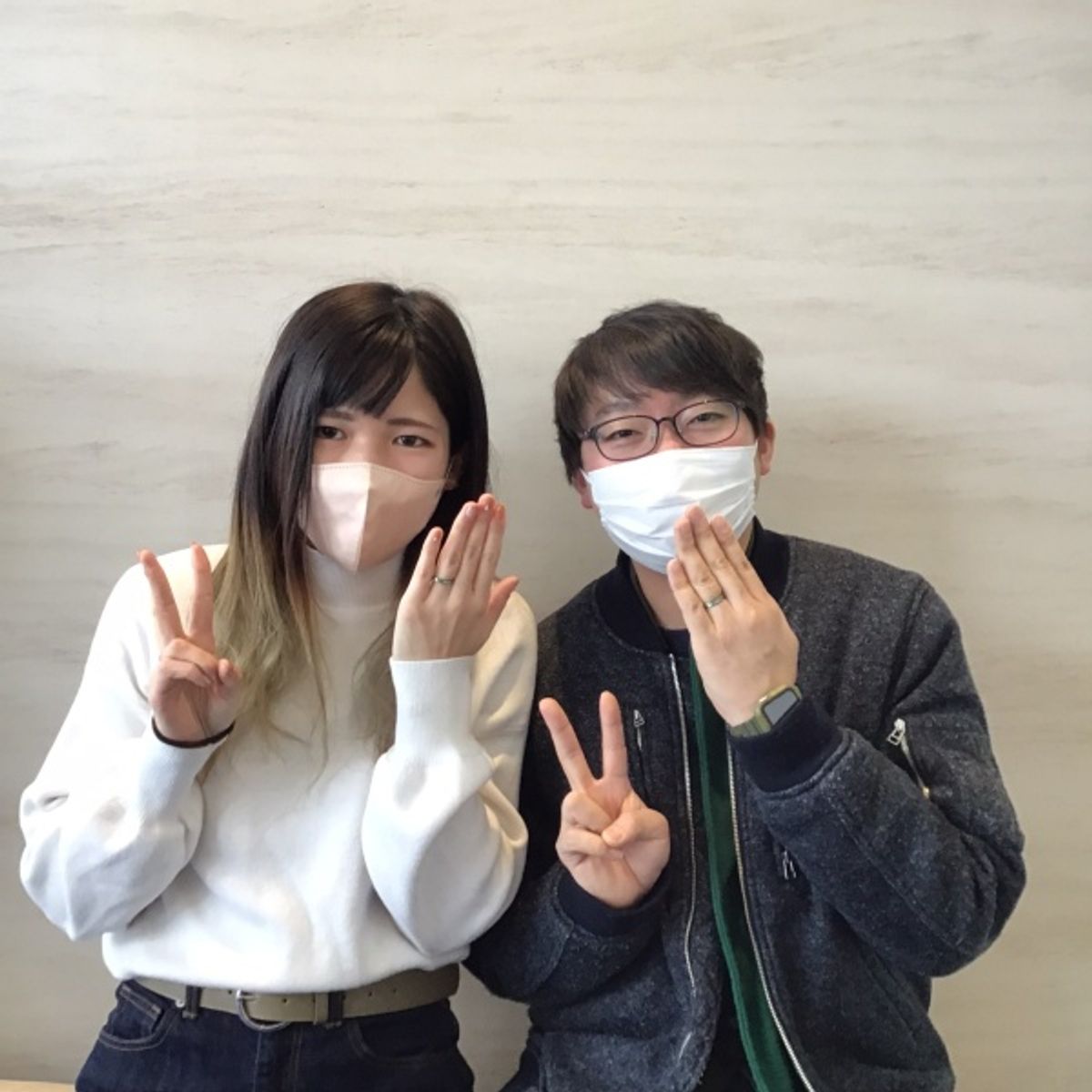 N・F様＆M＆R様【BIJOUPIKO(ビジュピコ)】【長野店】素敵な指輪に出会えて…｜ 結婚指輪・婚約指輪の口コミならRingraph