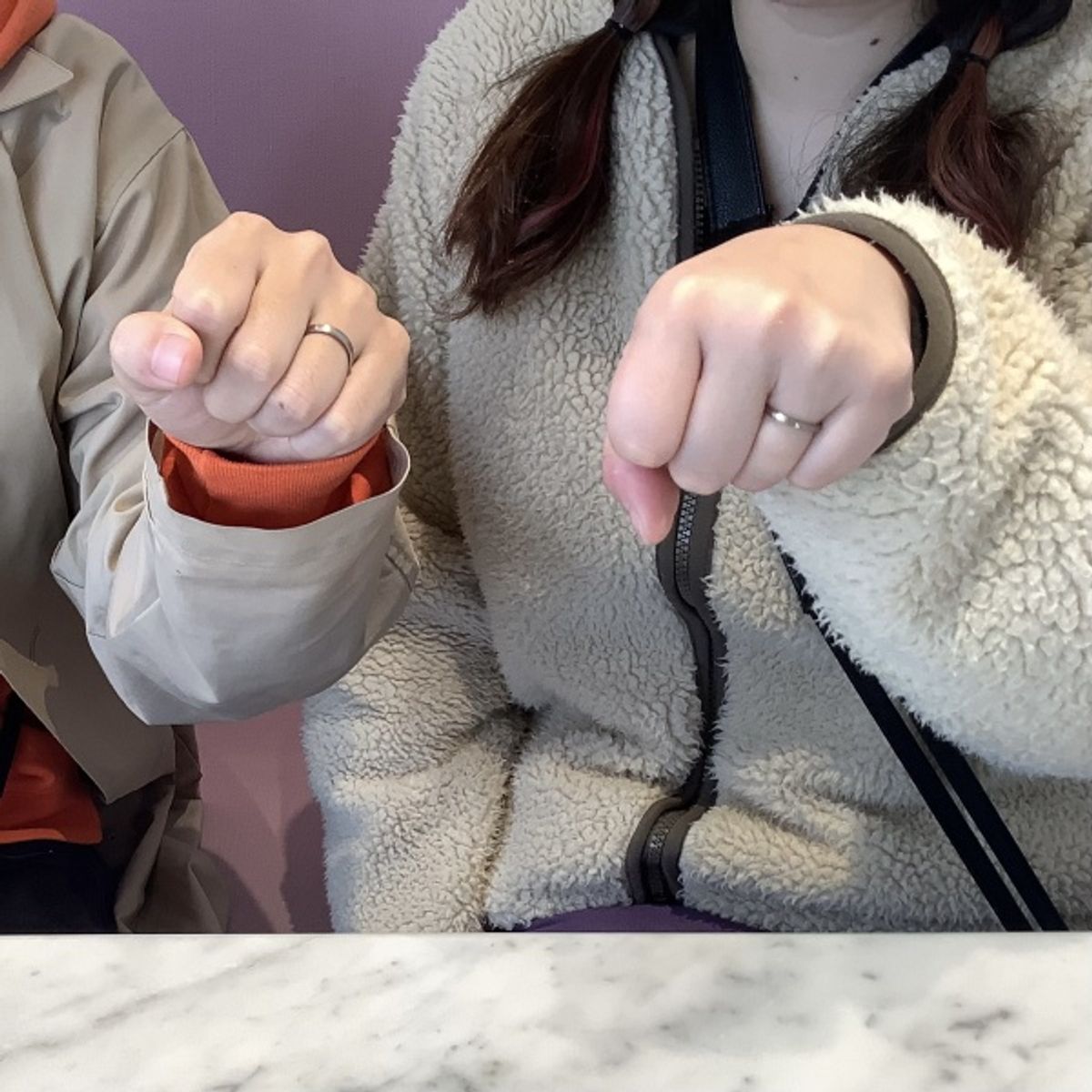 S様♡N様【BIJOUPIKO(ビジュピコ)】【松本店】おしゃれな指輪♡｜ 結婚指輪・婚約指輪の口コミならRingraph