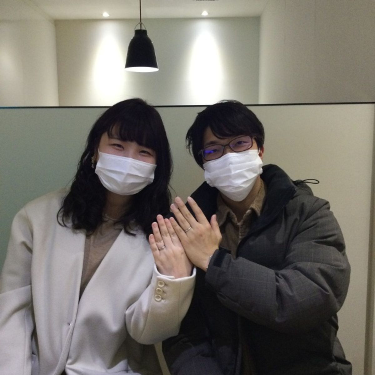 G様♡M様【BIJOUPIKO(ビジュピコ)】【大分店】大満足です☺♡｜ 結婚指輪・婚約指輪の口コミならRingraph