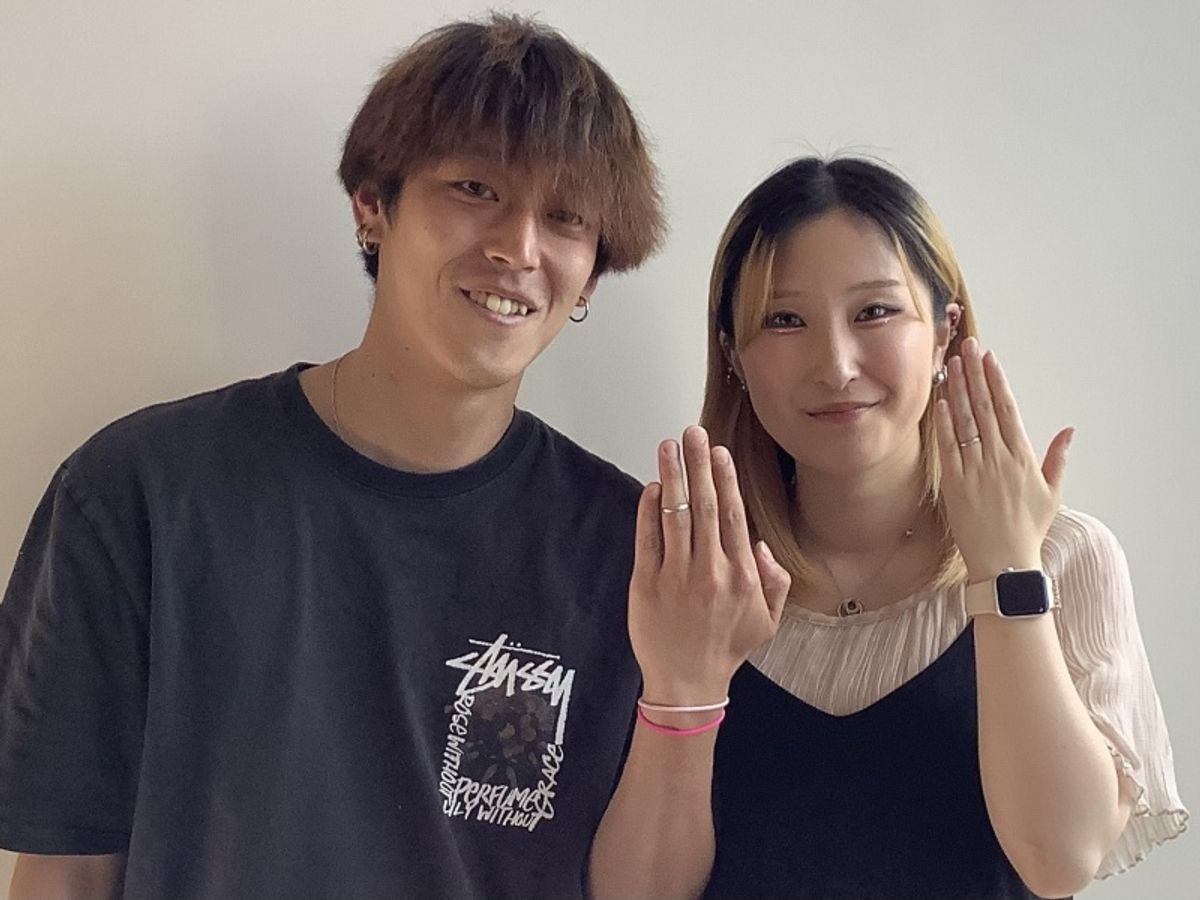 K様&S様【BIJOUPIKO(ビジュピコ)】【福井店】お気に入りのリングを見…｜ 結婚指輪・婚約指輪の口コミならRingraph