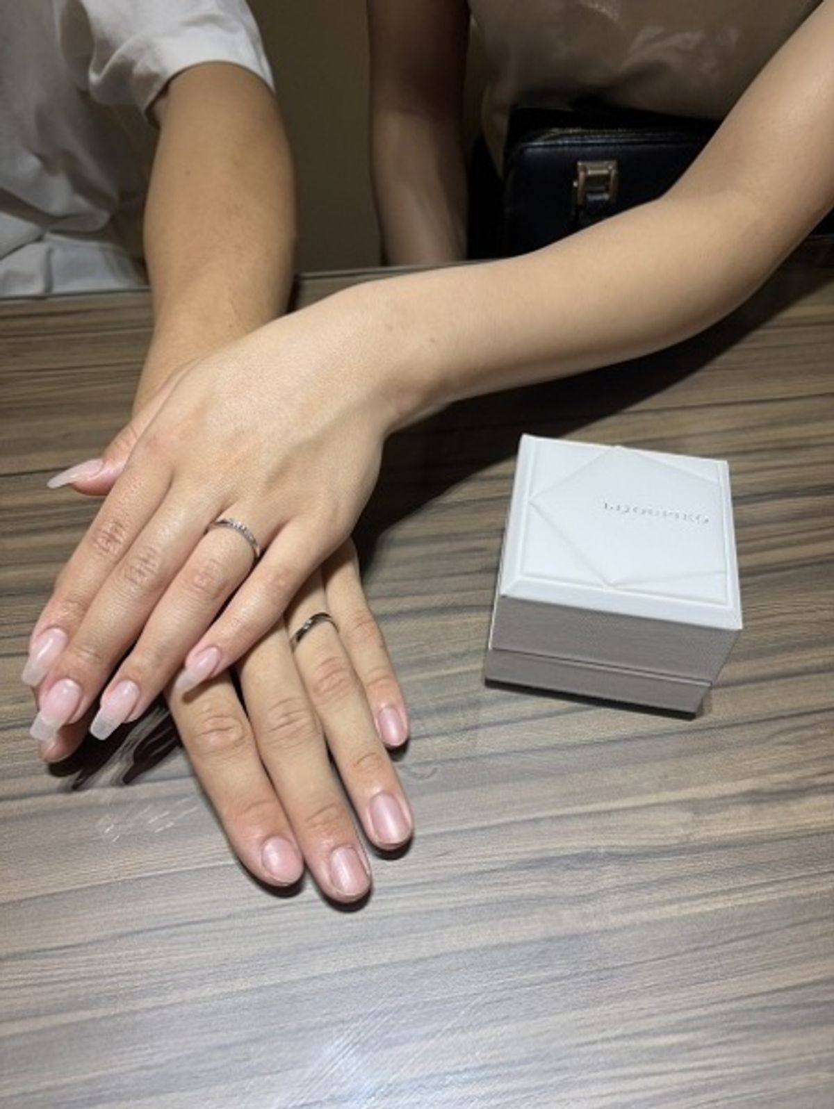 K様＆M様【BIJOUPIKO(ビジュピコ)】【熊本店】お気に入りの指輪が見つかり…｜ 結婚指輪・婚約指輪の口コミならRingraph