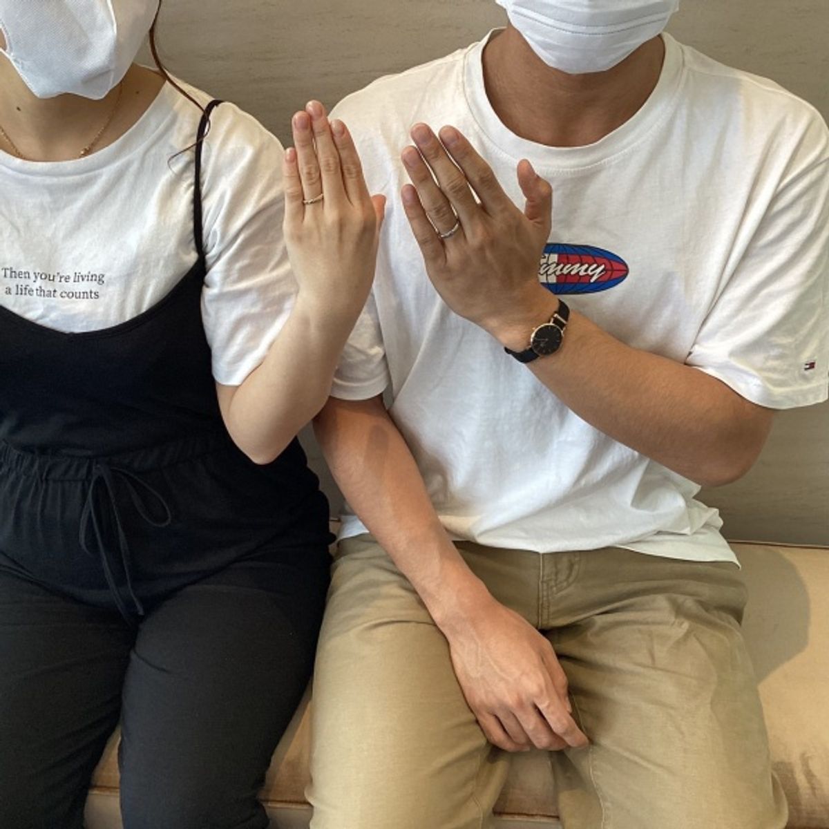 R様＆H様【BIJOUPIKO(ビジュピコ)】【長野店】終始笑顔♡｜ 結婚指輪・婚約指輪の口コミならRingraph