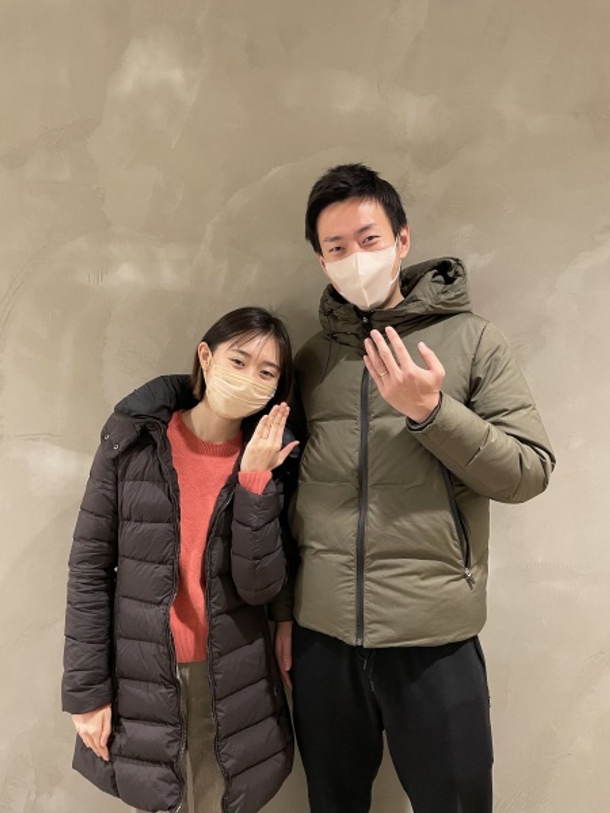 M.M様＆M.R様【BIJOUPIKO(ビジュピコ)】【なんばパークス店】ここで買えて…｜ 結婚指輪・婚約指輪の口コミならRingraph