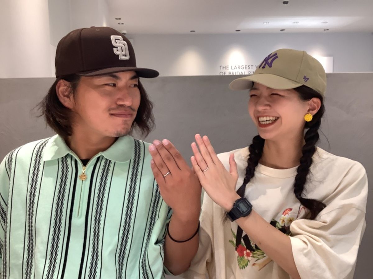 T様＆M様【BIJOUPIKO(ビジュピコ)】【宮崎店】大満足です！｜ 結婚指輪・婚約指輪の口コミならRingraph