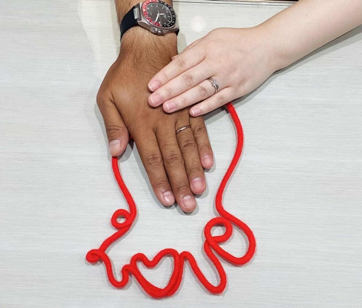 R様＆H様♡【BIJOUPIKO(ビジュピコ)】【長崎店】丁寧な接客でとても良かっ…｜ 結婚指輪・婚約指輪の口コミならRingraph