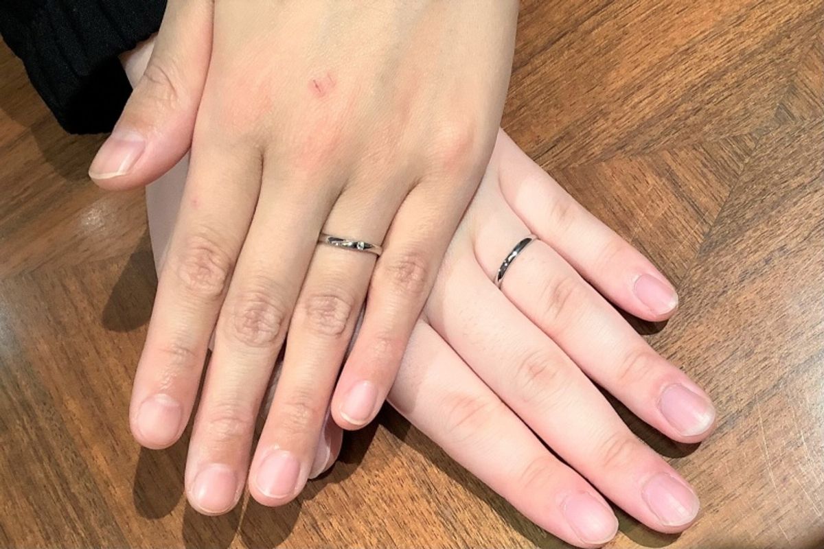 Y.K様＆S.K様【BIJOUPIKO(ビジュピコ)】素敵なリングに出会うことが出来ま…｜ 結婚指輪・婚約指輪の口コミならRingraph