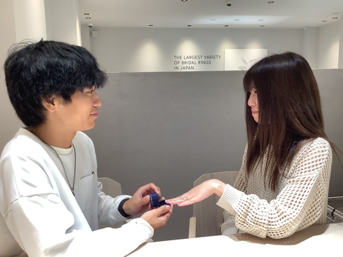 T様＆M様【BIJOUPIKO(ビジュピコ)】【宮崎店】一番気に入った物｜ 結婚指輪・婚約指輪の口コミならRingraph
