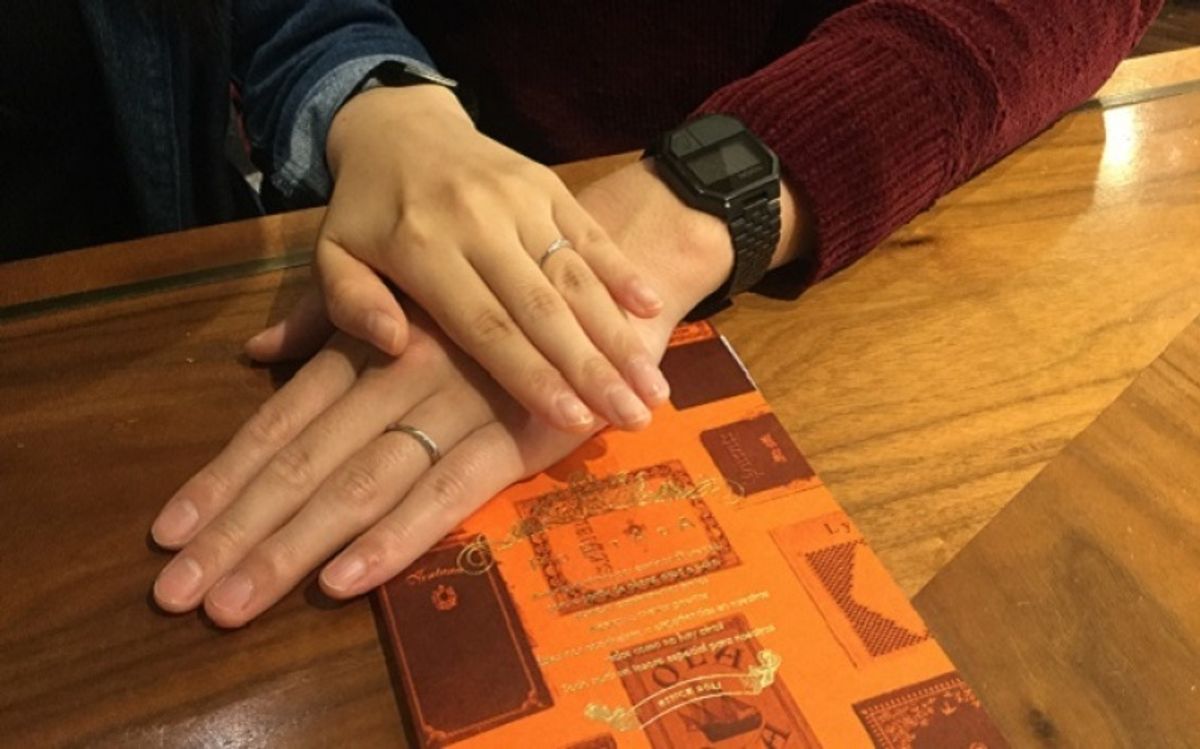 【J様＆K様】【福岡店】良いものに出会いました。BIJOUPIKO(ビジュピコ)｜Ringraph(リングラフ)