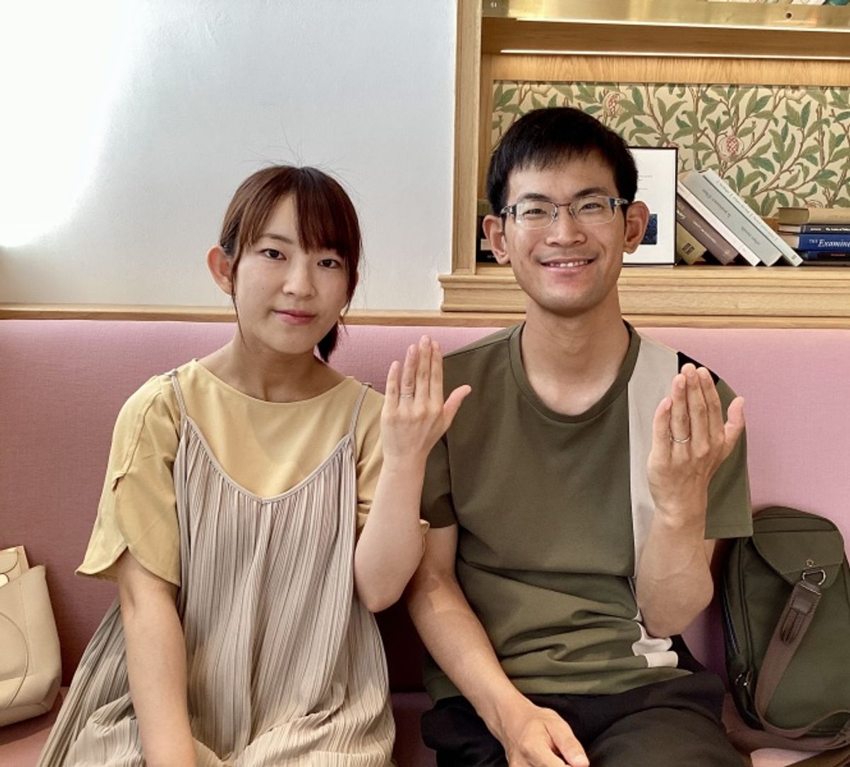 H様♡N様【BIJOUPIKO(ビジュピコ)】【松本店】指輪選びが楽しかったです！｜ 結婚指輪・婚約指輪の口コミならRingraph
