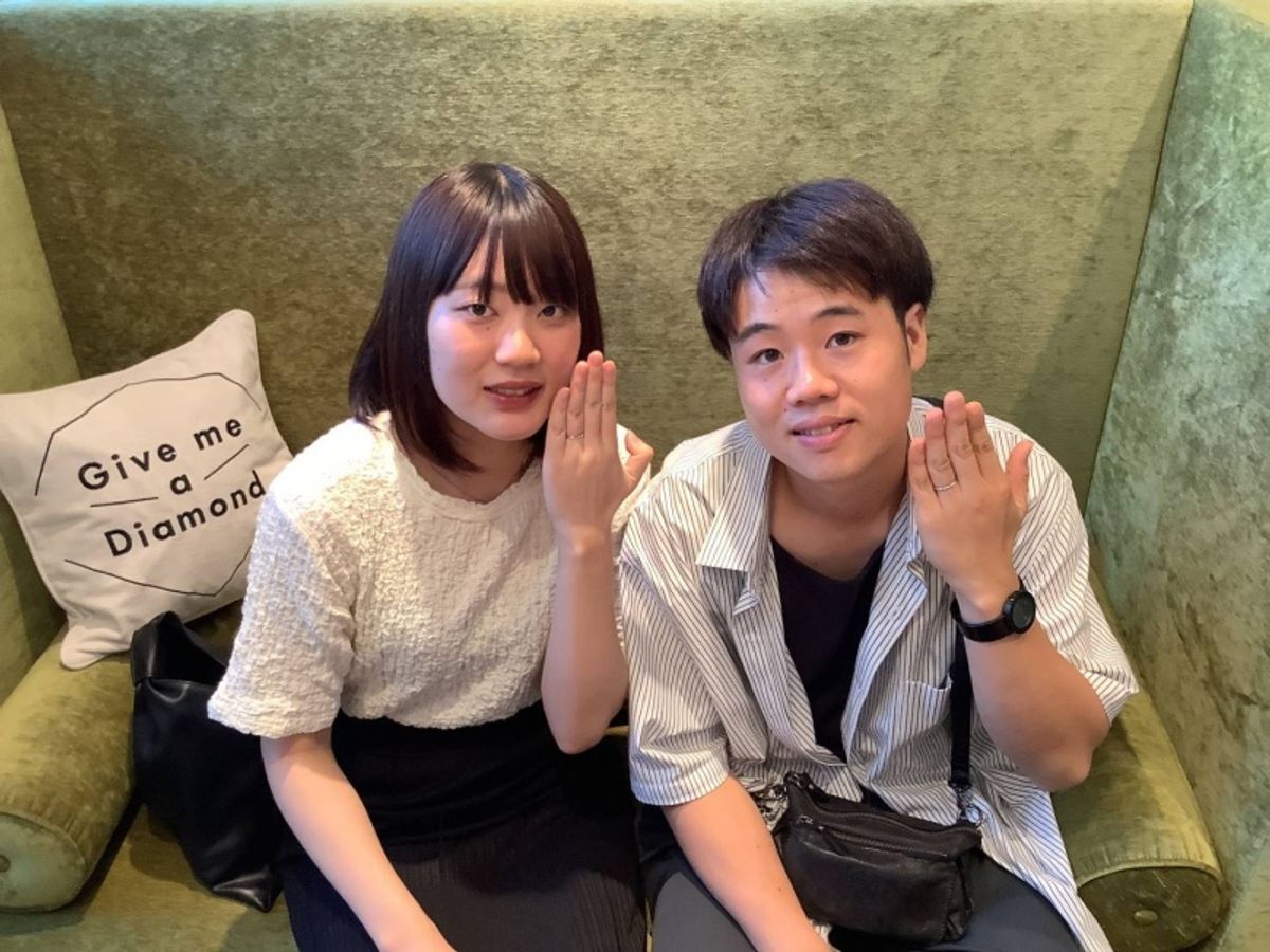 T様♡S様【BIJOUPIKO(ビジュピコ)】【小倉店】良い思い出 ｜ 結婚指輪・婚約指輪の口コミならRingraph