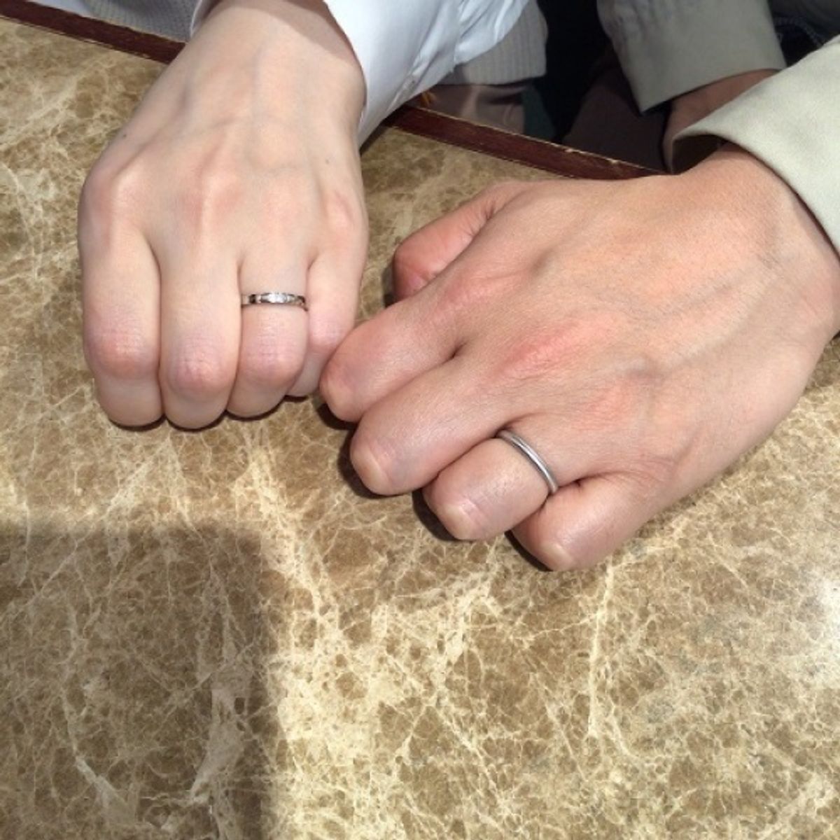 S様・M様【BIJOUPIKO(ビジュピコ)】【大阪店】とっても良かったです！｜ 結婚指輪・婚約指輪の口コミならRingraph