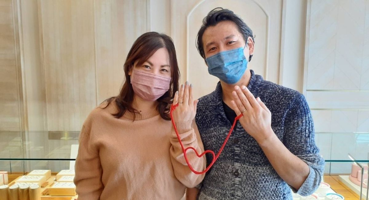敏幸様＆千晶様【BIJOUPIKO(ビジュピコ)】【福岡店】ステキなリング！｜ 結婚指輪・婚約指輪の口コミならRingraph