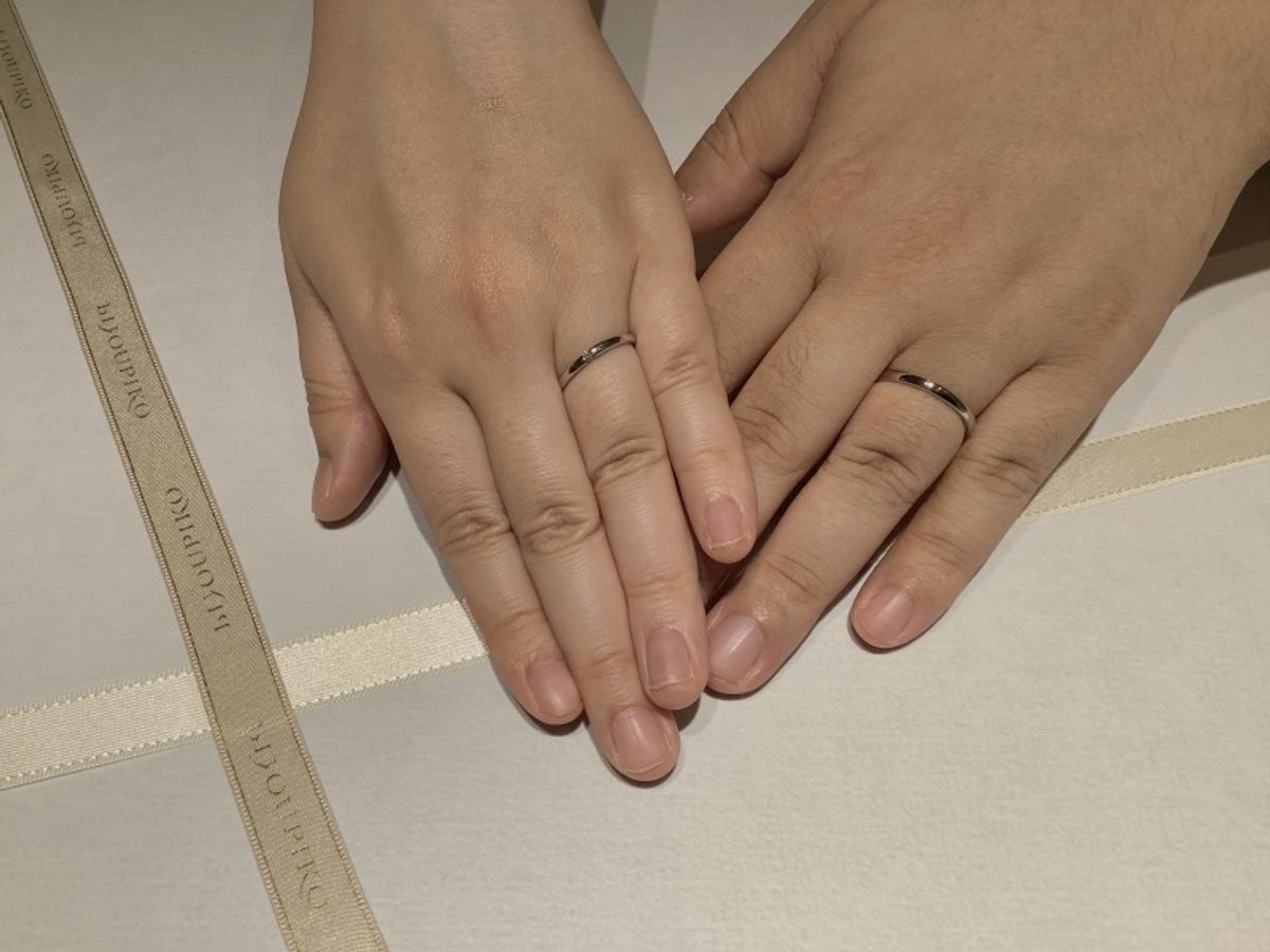 M様＆M様【BIJOUPIKO(ビジュピコ)】【宮崎店】愛用します！｜ 結婚指輪・婚約指輪の口コミならRingraph