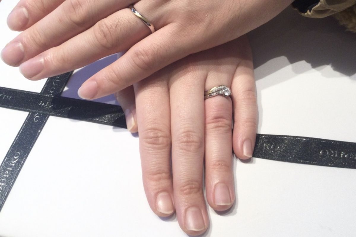 【J・S様♡M・Y様】【福井店】個性的な指輪に満足BIJOUPIKO(ビジュピコ)｜Ringraph(リングラフ)