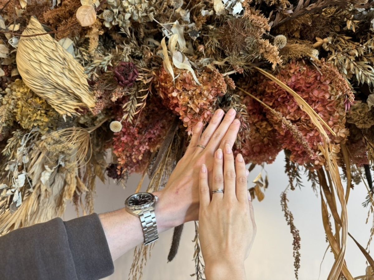 T様＆N様【BIJOUPIKO(ビジュピコ)】【ビジュピコ鳥取店】記念日に間に合う…｜ 結婚指輪・婚約指輪の口コミならRingraph