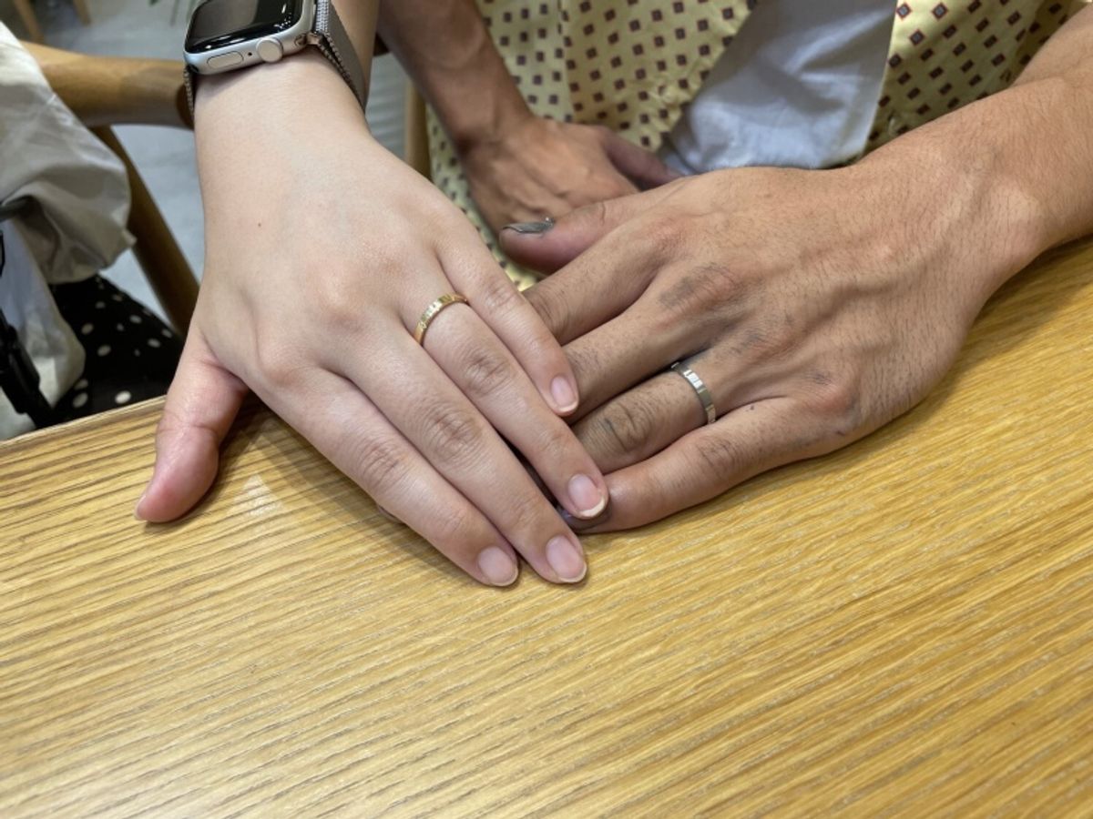 T.S様＆T.S様【BIJOUPIKO(ビジュピコ)】【なんばパークス店】デザインで決…｜ 結婚指輪・婚約指輪の口コミならRingraph