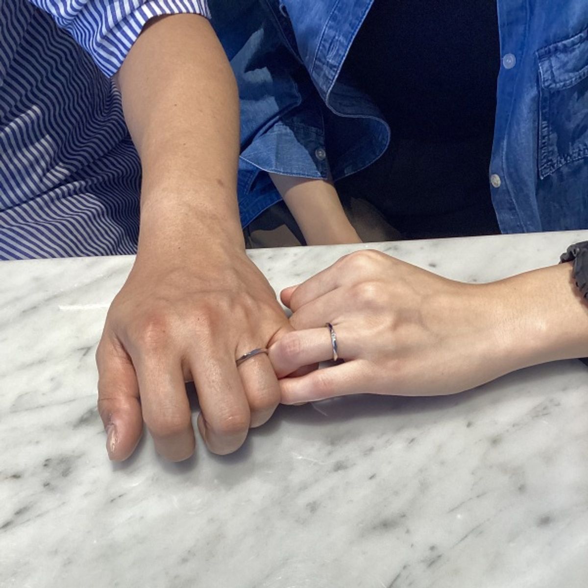 S様♡M様【BIJOUPIKO(ビジュピコ)】【松本店】楽しい時間を過ごせました！｜ 結婚指輪・婚約指輪の口コミならRingraph