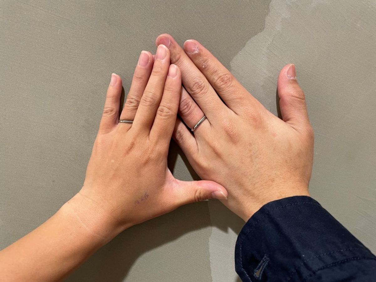 K.S様＆M.S様【BIJOUPIKO(ビジュピコ)】【なんばパークス店】楽しく指輪選…｜ 結婚指輪・婚約指輪の口コミならRingraph