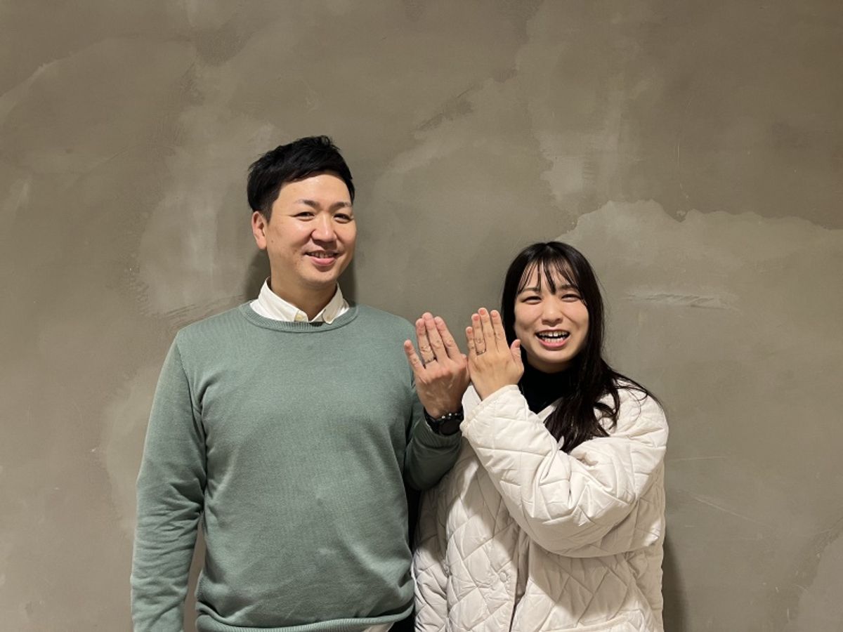 T.S様＆A.M様【BIJOUPIKO(ビジュピコ)】【なんばパークス店】納得のいくリ…｜ 結婚指輪・婚約指輪の口コミならRingraph