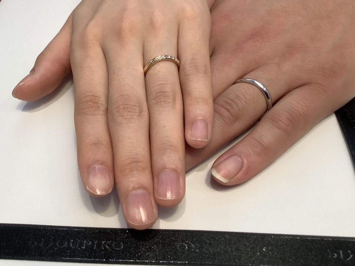 T・Y様&C・Y様【BIJOUPIKO(ビジュピコ)】【福井店】ビジュピコさんで…｜ 結婚指輪・婚約指輪の口コミならRingraph
