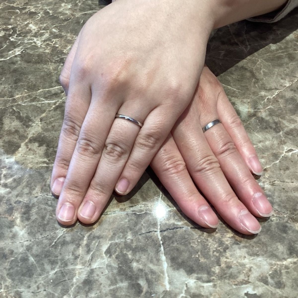 Y様＆N様【BIJOUPIKO(ビジュピコ)】【長野店】ありがとうございました♡｜ 結婚指輪・婚約指輪の口コミならRingraph