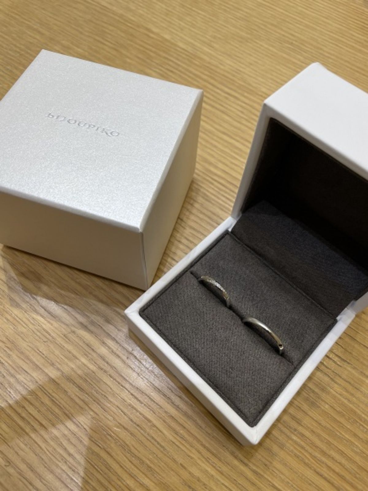 I.N様＆Y.N様【BIJOUPIKO(ビジュピコ)】【なんばパークス店】ベストな指輪…｜ 結婚指輪・婚約指輪の口コミならRingraph