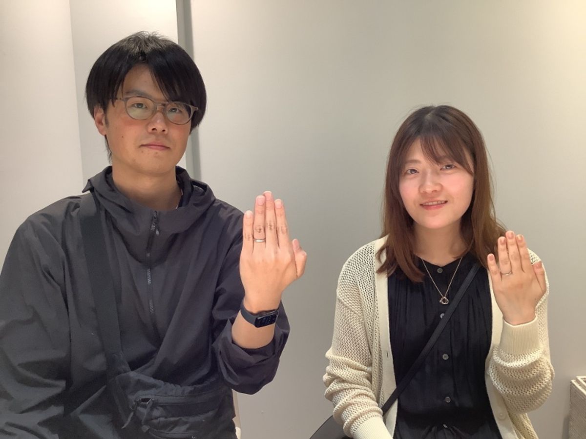 K様＆S様【BIJOUPIKO(ビジュピコ)】【宮崎店】素敵なリング｜ 結婚指輪・婚約指輪の口コミならRingraph