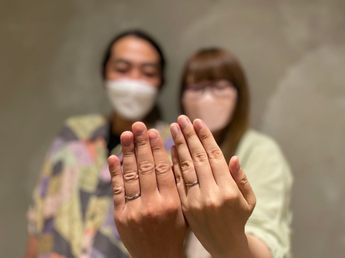 H.T様＆H.R様【BIJOUPIKO(ビジュピコ)】【なんばパークス店】接客がとても…｜ 結婚指輪・婚約指輪の口コミならRingraph