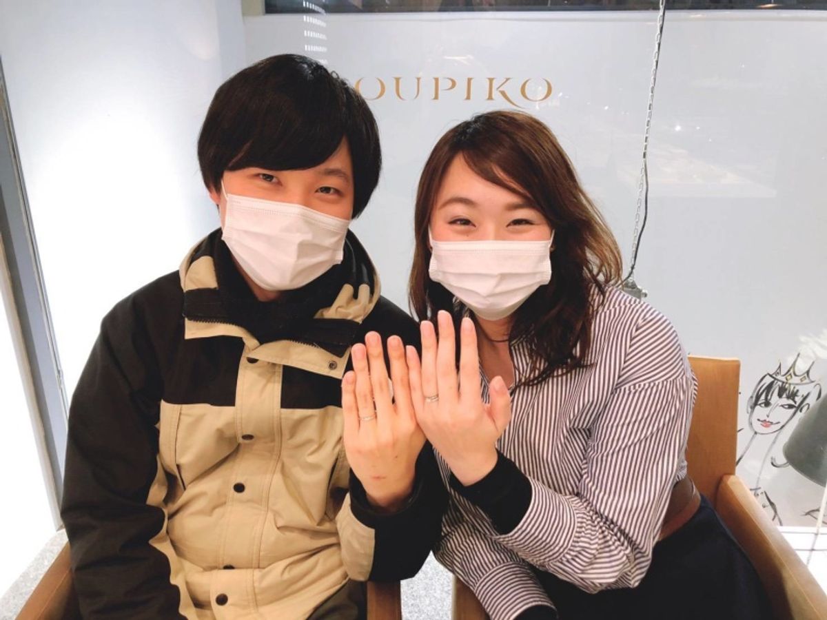 【N様＆Y様】【神戸店】本当にありがとうございました。BIJOUPIKO(ビジュピコ)｜Ringraph(リングラフ)