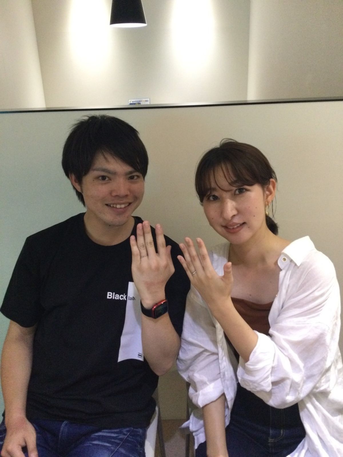 M様♡R様【BIJOUPIKO(ビジュピコ)】【大分店】丁寧に接客して頂きありがと…｜ 結婚指輪・婚約指輪の口コミならRingraph