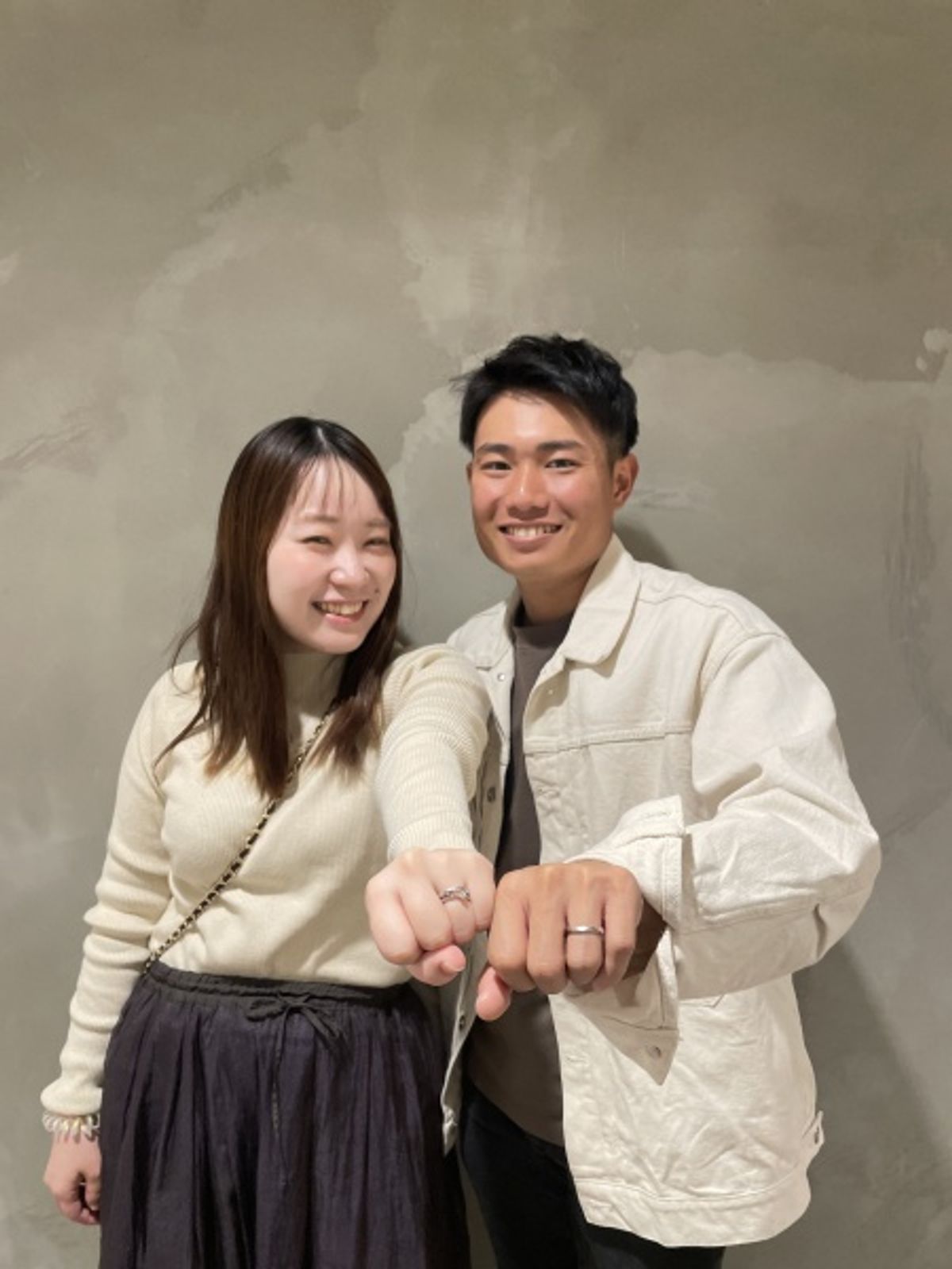 H.Y様＆T.K様【BIJOUPIKO(ビジュピコ)】【なんばパークス店】コレ！！と思…｜ 結婚指輪・婚約指輪の口コミならRingraph