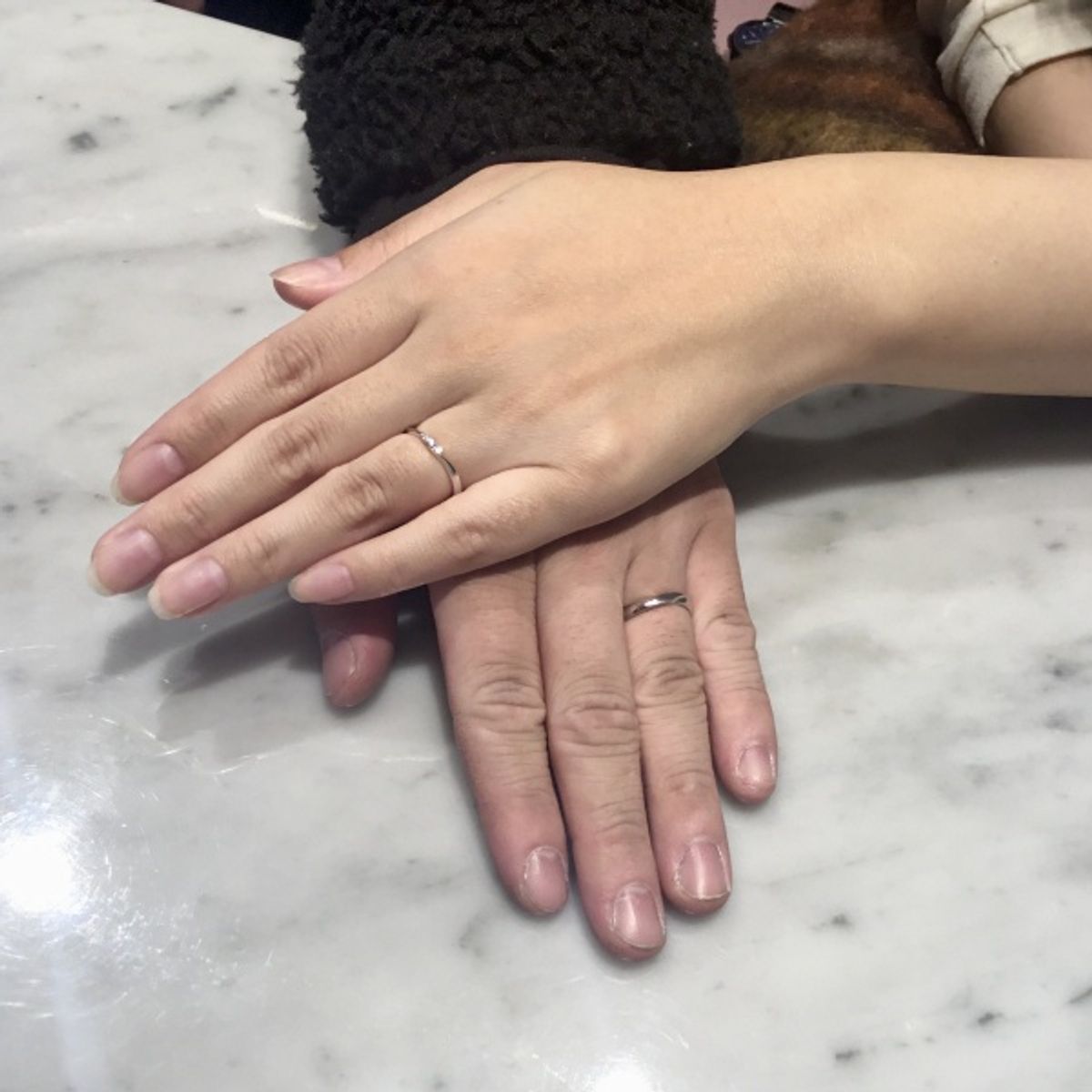 H様♡M様【BIJOUPIKO(ビジュピコ)】【松本店】納得のいくリング｜ 結婚指輪・婚約指輪の口コミならRingraph