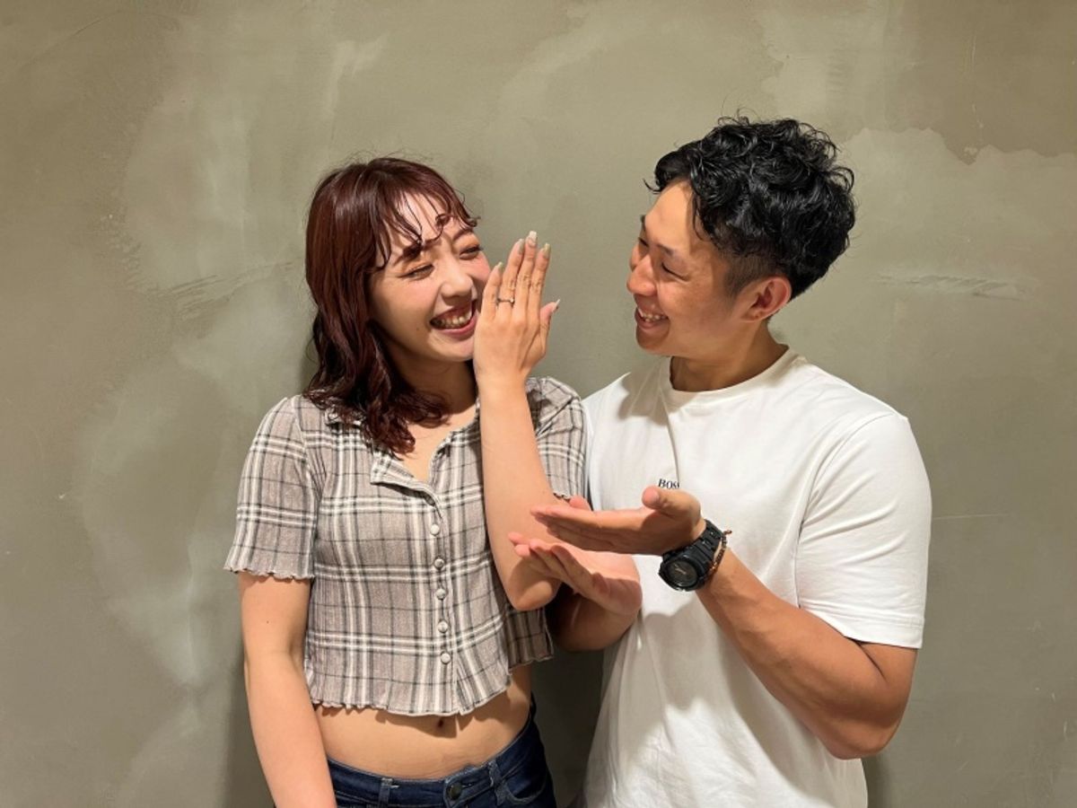 A.S様＆Y.K様【BIJOUPIKO(ビジュピコ)】【なんばパークス店】接客対応にも…｜ 結婚指輪・婚約指輪の口コミならRingraph