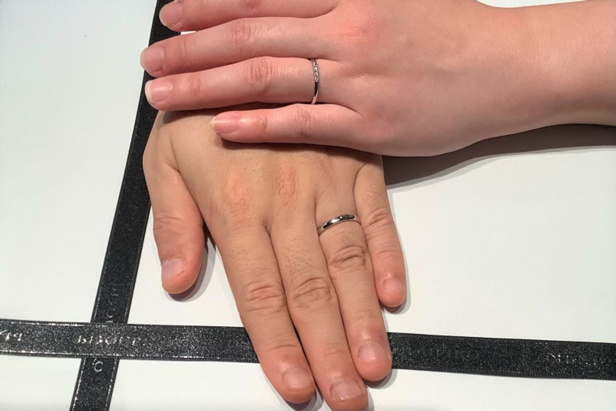 T.H様&A.H様【BIJOUPIKO(ビジュピコ)】【福井店】安心して指輪選びの…｜ 結婚指輪・婚約指輪の口コミならRingraph