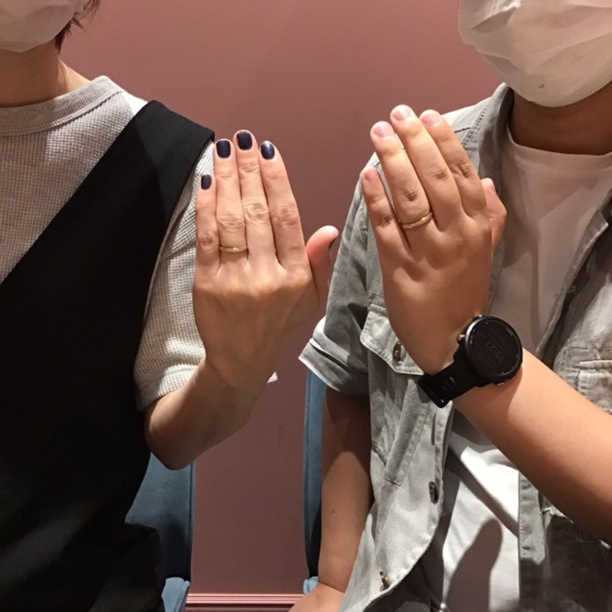 T.M様＆N.O様【BIJOUPIKO(ビジュピコ)】【長野店】大切にします♡｜ 結婚指輪・婚約指輪の口コミならRingraph